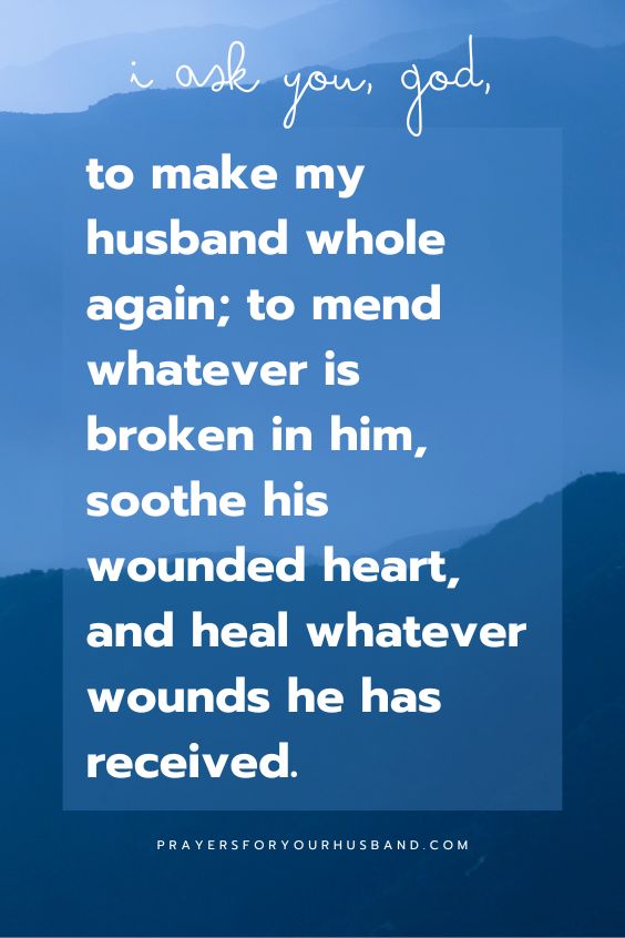 Prayer For An Abused Husband