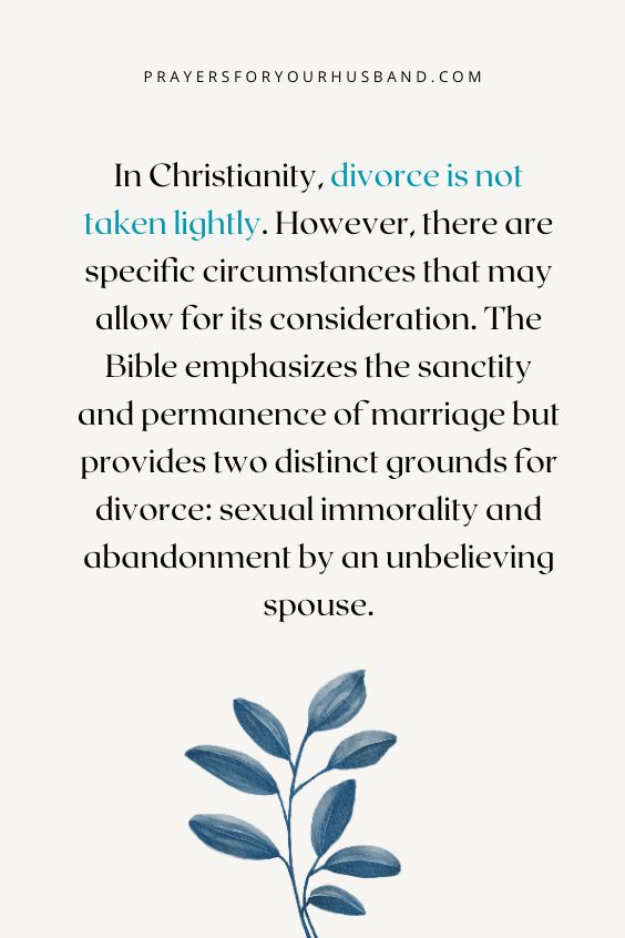 Understanding Divine Release From Marriage | Biblical Perspectives