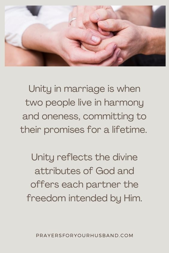 Building Stronger Relationships: Achieving Unity In Marriage