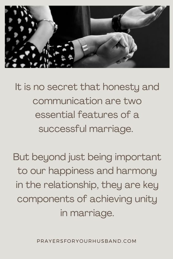 Building Stronger Relationships: Achieving Unity In Marriage