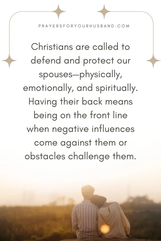 Defending Your Spouse: Ways To Provide Protection