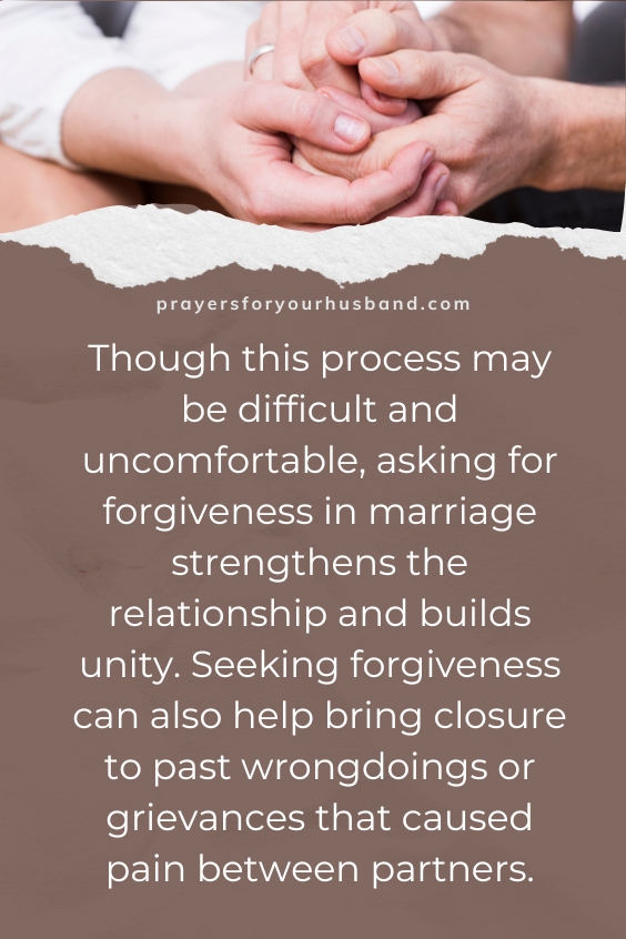 Empowering Your Marriage Through Prayer For Forgiveness And Reconciliation