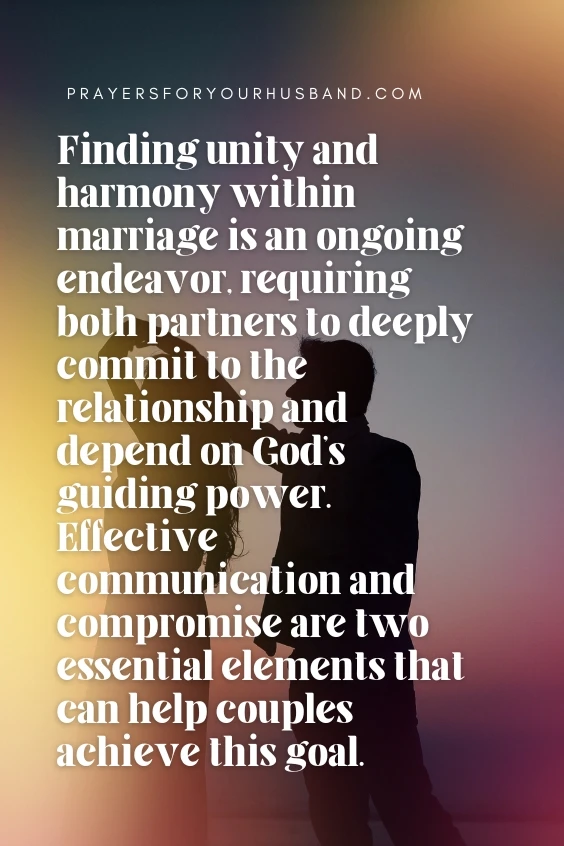 Finding Harmony: The Importance Of Unity In Marriage