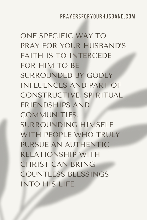 Encouraging Prayers For My Husband To Experience The Transforming Power ...